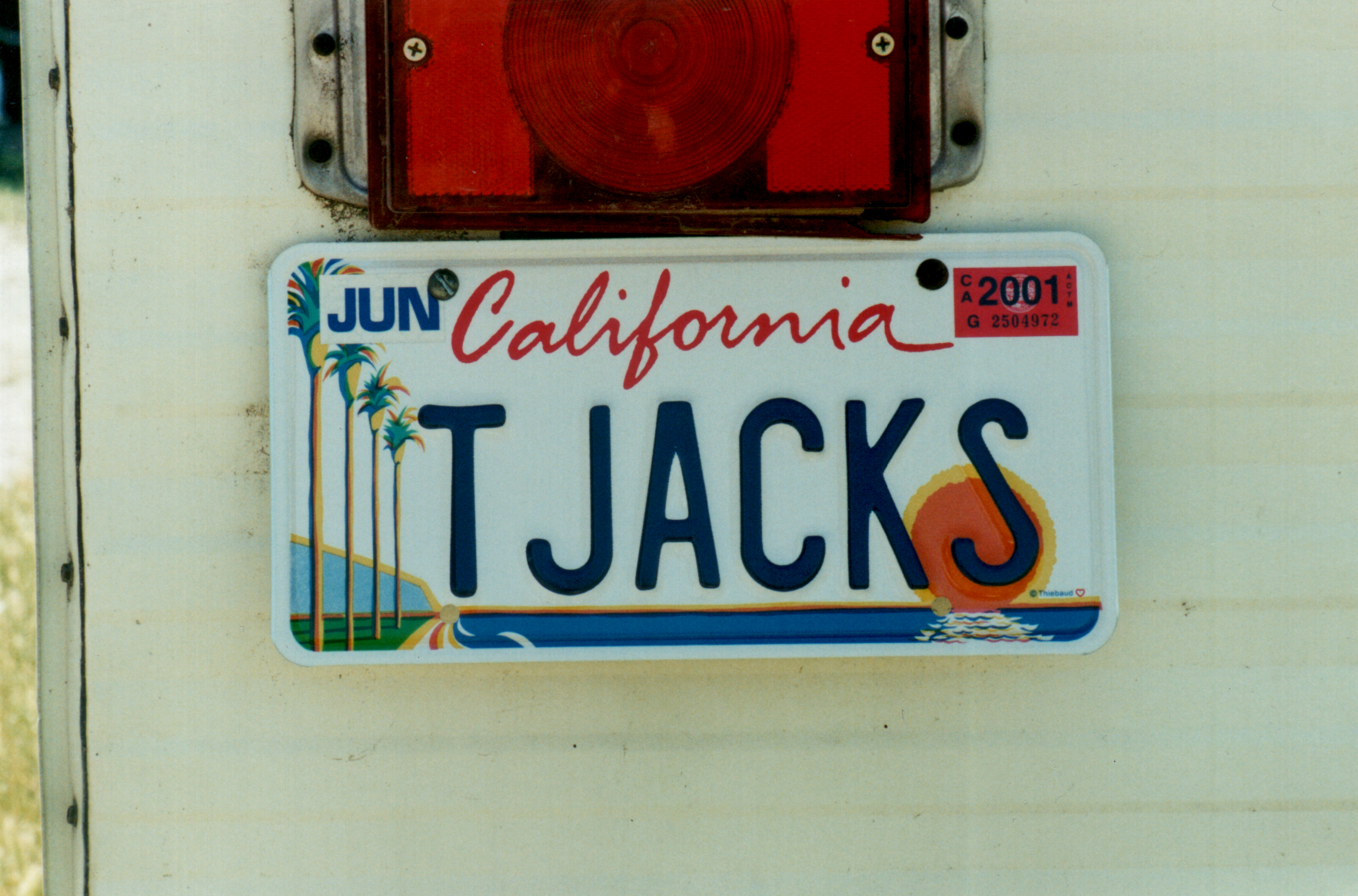 Custom License Plates – Thomas J. Ackermann