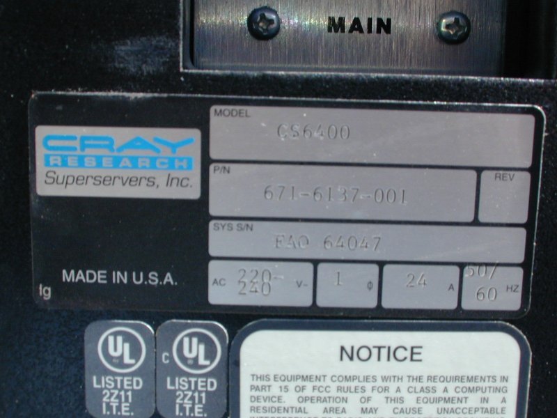 Cray Supercomputer – Thomas J. Ackermann