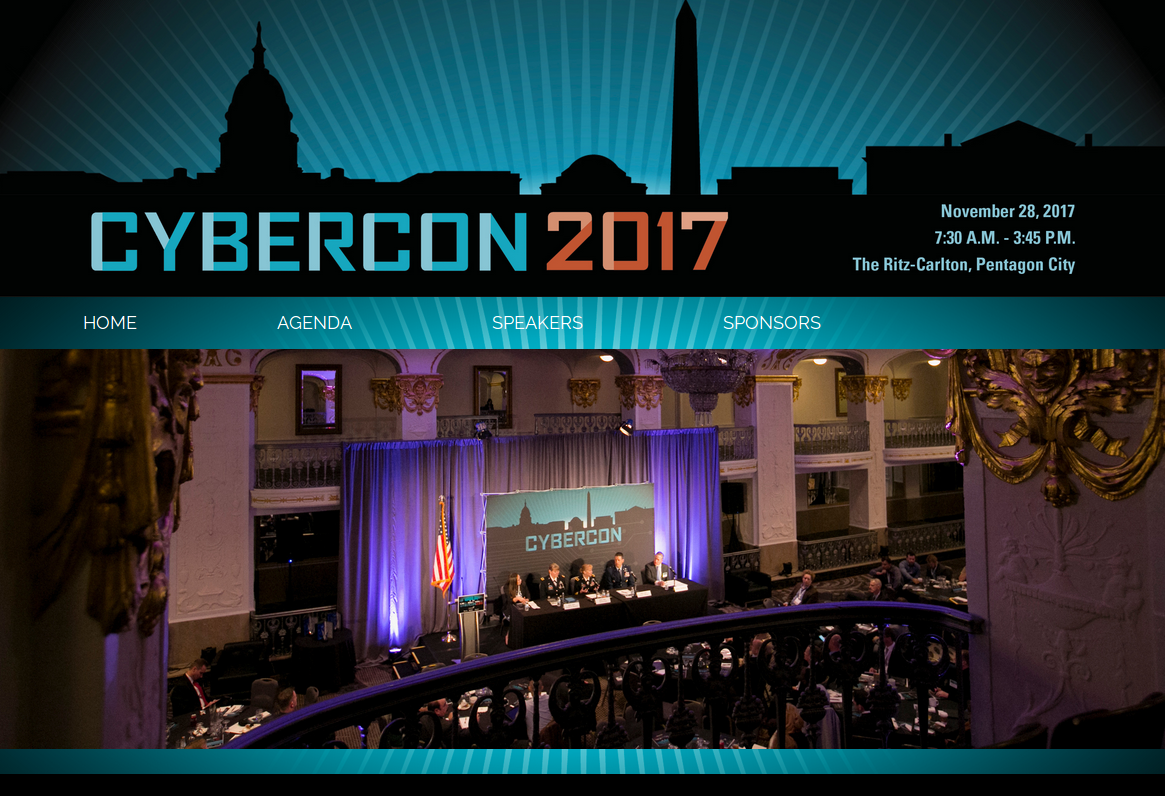 CYBERCON 2017 – Pentagon City – http://cybercon.fifthdomain.com ...