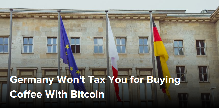 Blockwart: Germany Will Regard Bitcoin As Legal Tender For Tax Purposes ...