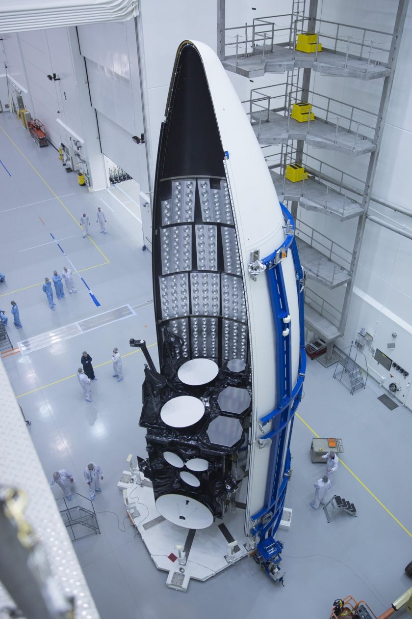 The US Air Force’s Next Secure AEHF Communications Satellite Arrives In ...