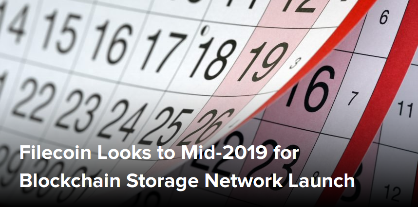 Filecoin Looks to Mid-2019 for Blockchain Storage Network Launch – Thomas J. Ackermann